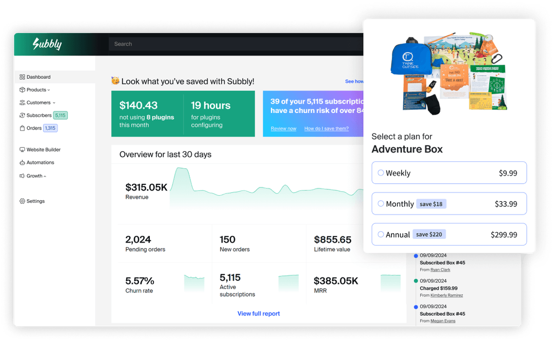 Subbly - The Subscription-first Commerce Platform