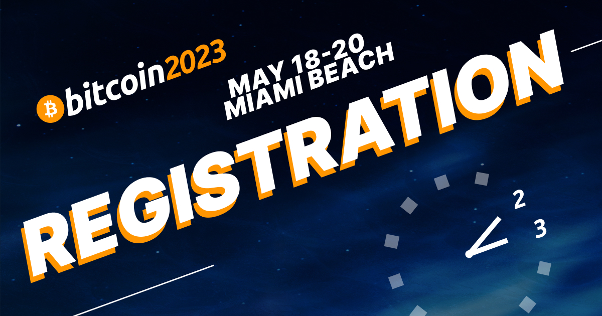 Registration | Bitcoin 2023