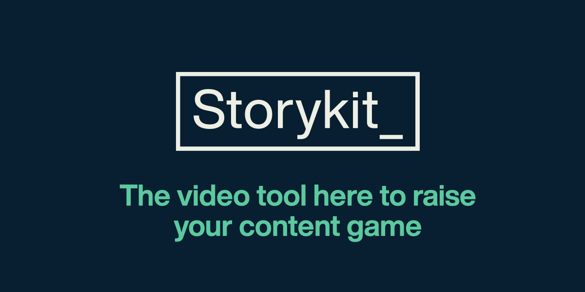 Product overview – Video creation tool | Storykit