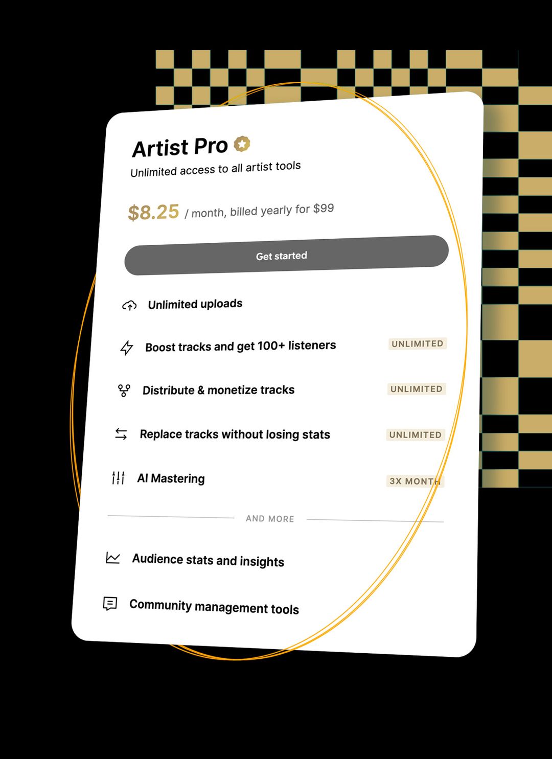 SoundCloud Artist and Artist Pro - Plans