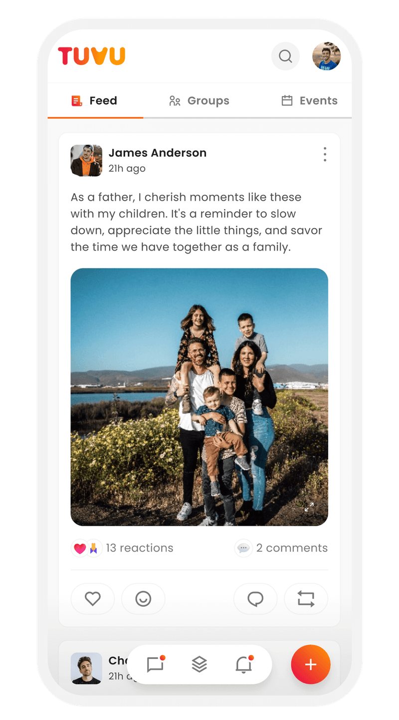TUVU: Connecting people, families, and communities.