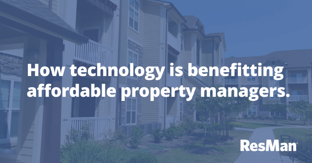 Post Pandemic Technology Trends in Affordable Property Management | ResMan