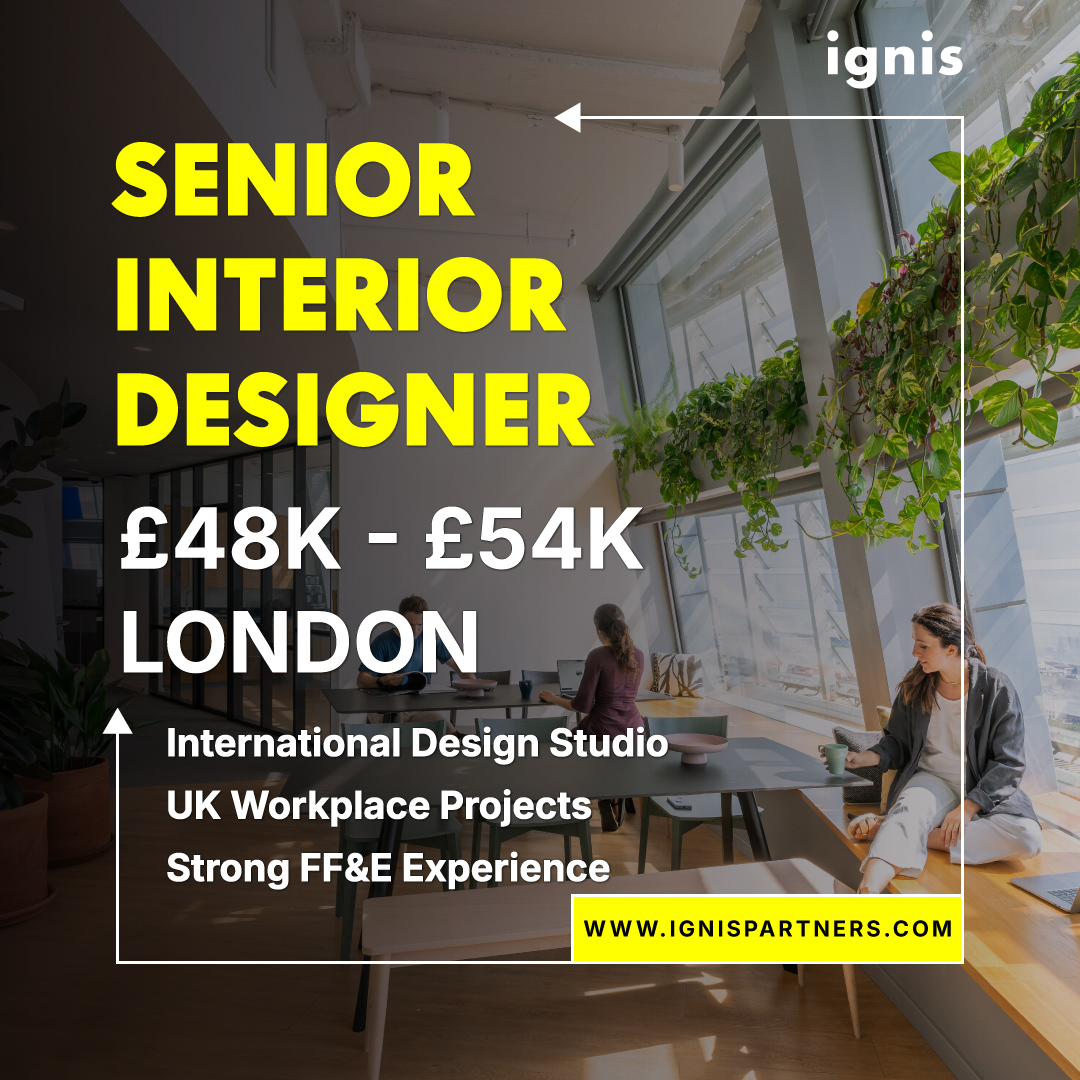 Senior Interior Designer Jobs London United Kingdom