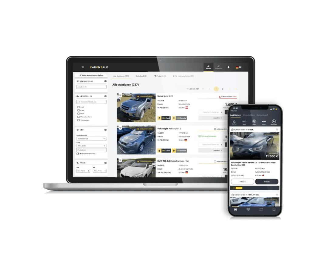 Car Auction for Dealers - Exclusive B2B Vehicles | CarOnSale