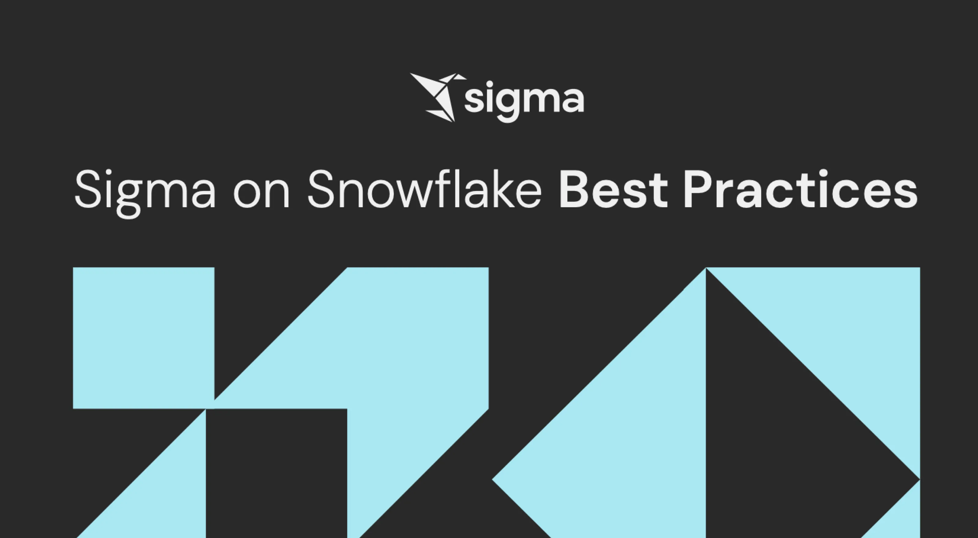 Partnering with Snowflake | Sigma Computing