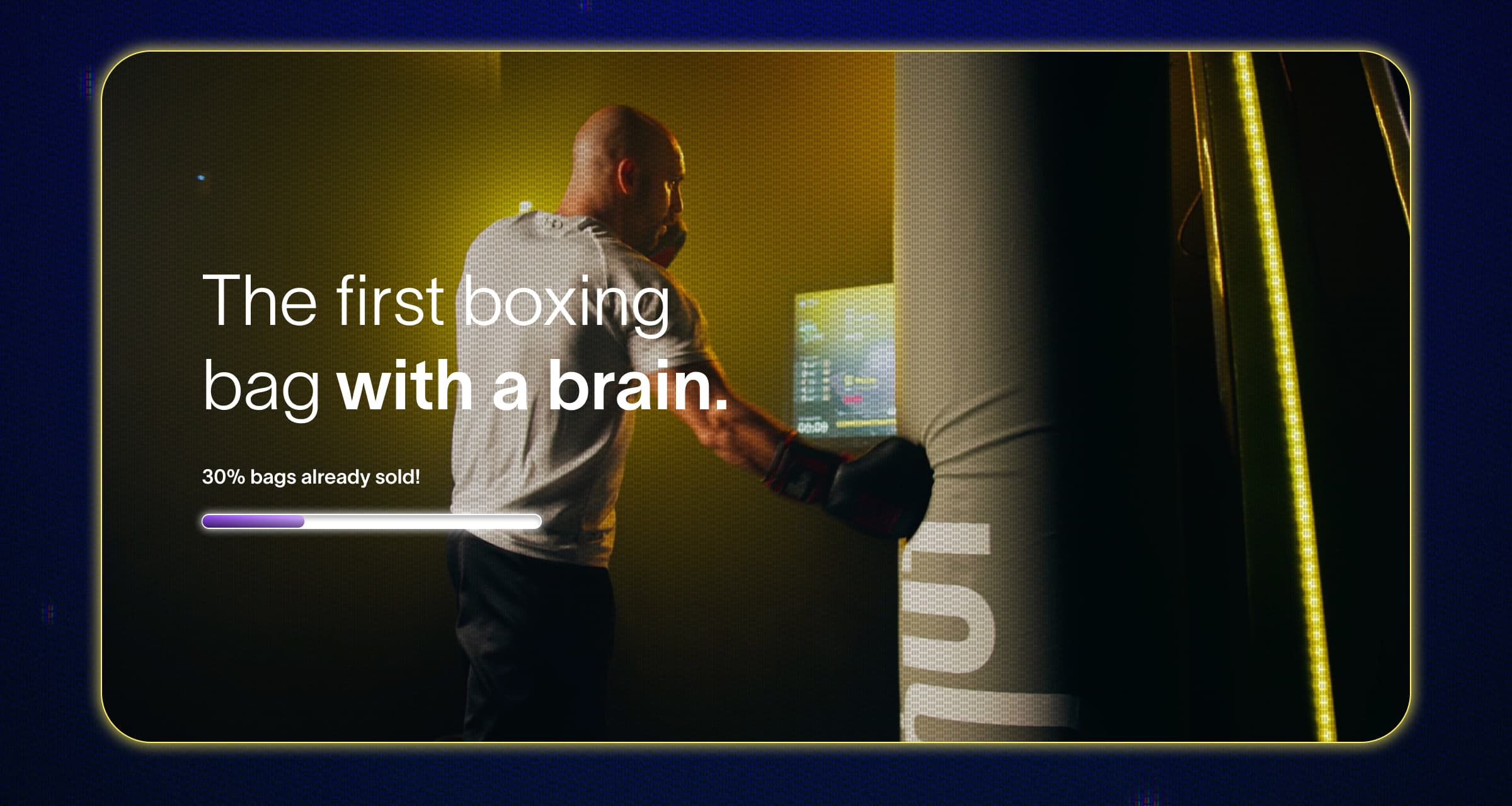 Discover the BHOUT Bag: the world’s first smart punching bag