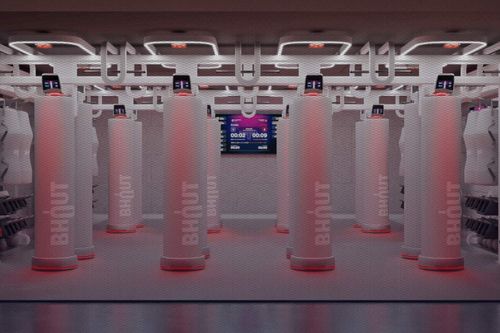 Joga BHOUT. O primeiro saco de boxe inteligente do mundo.