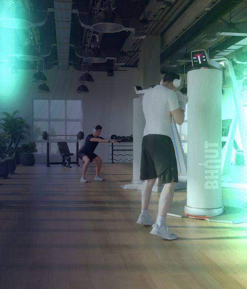 Discover the BHOUT Bag: the world’s first smart punching bag
