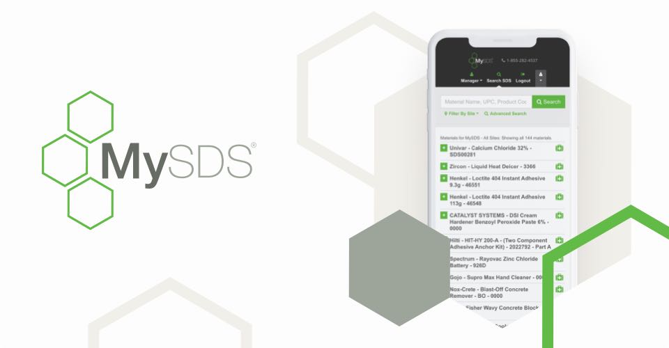 The #1 Online SDS Management System | MySDS