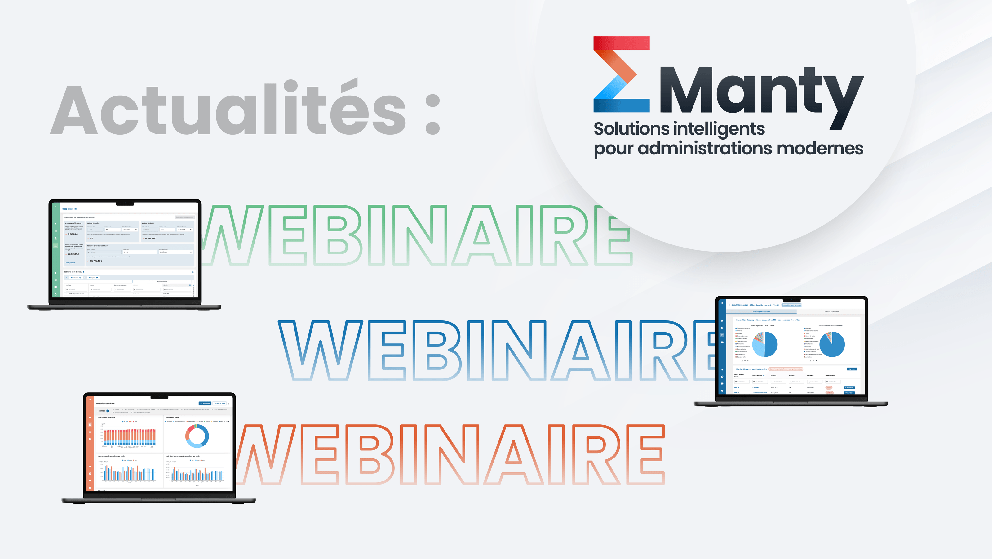 Manty | Solutions intelligentes pour administrations modernes