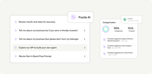 AI Accounting Software for Small Businesses | Puzzle