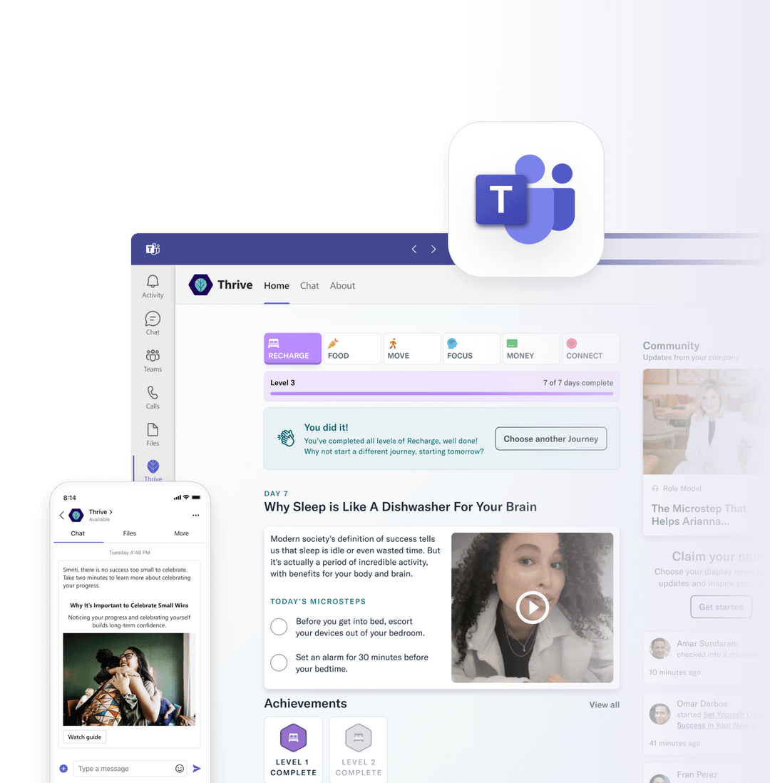 Thrive for Microsoft Teams