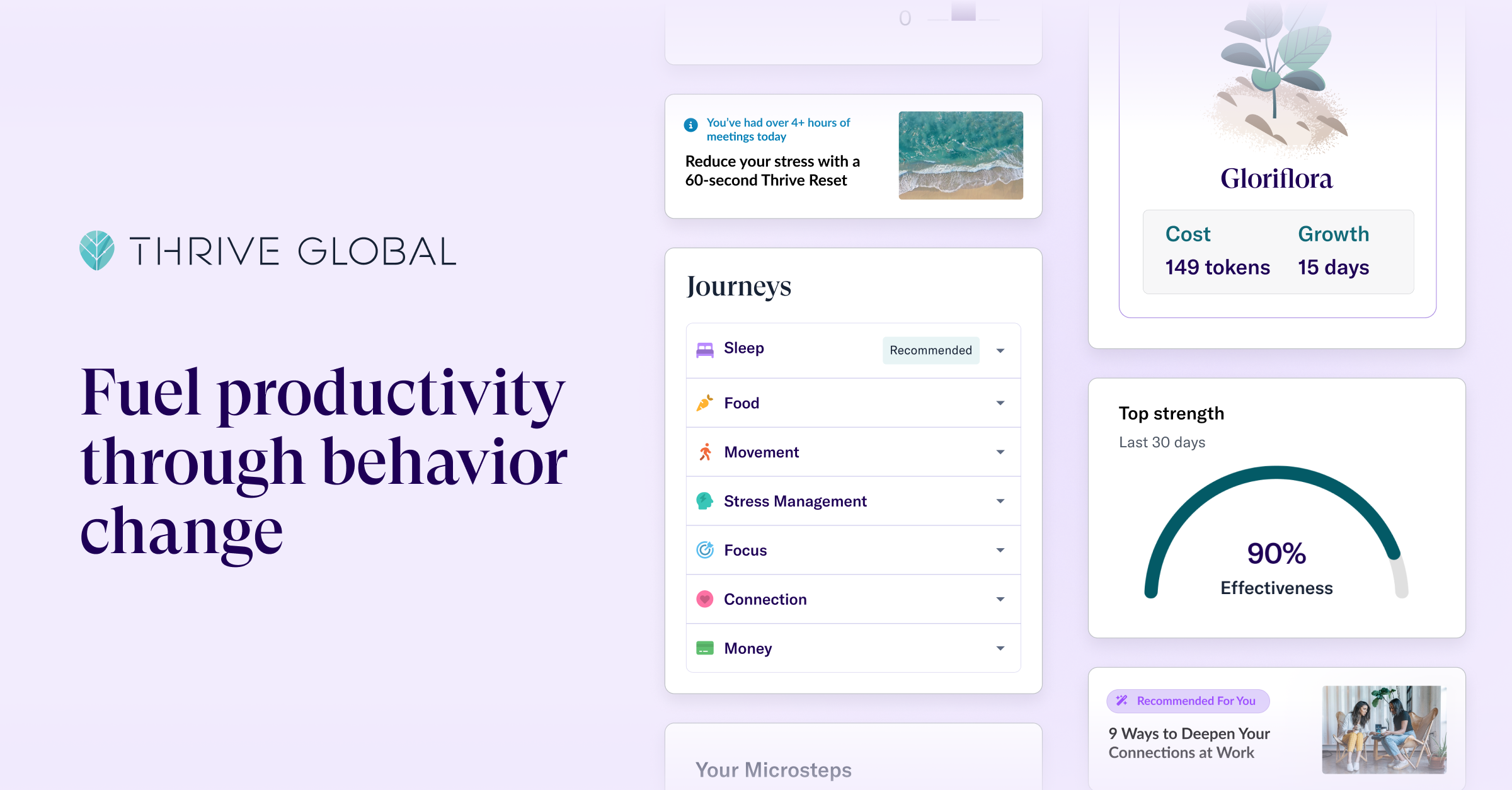 Thrive Global: Well-Being & Behavior Change Platform