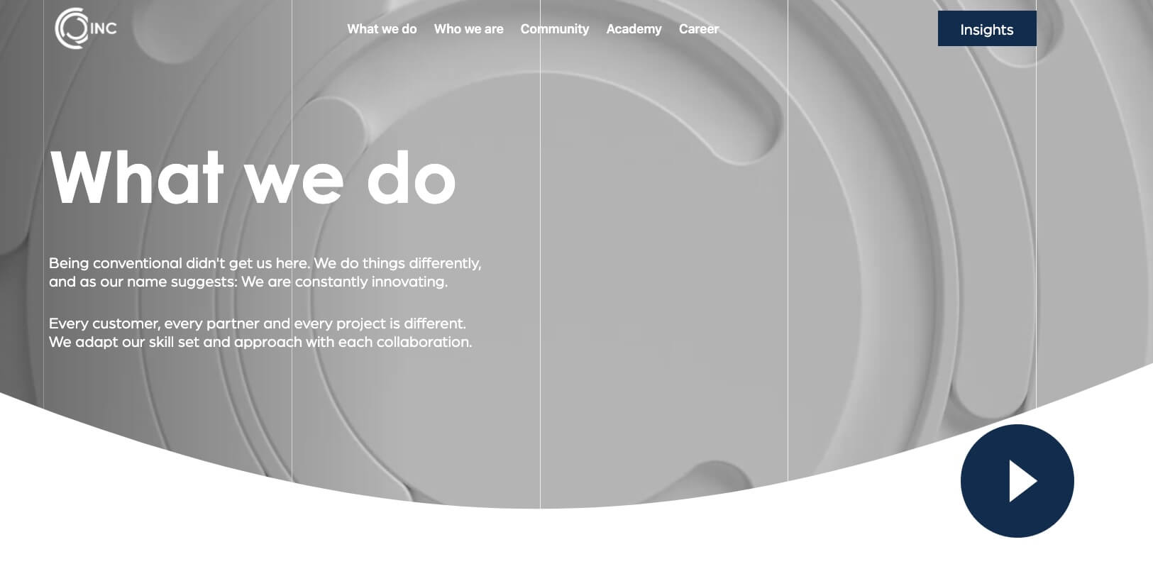 What We Do - We are constantly innovating