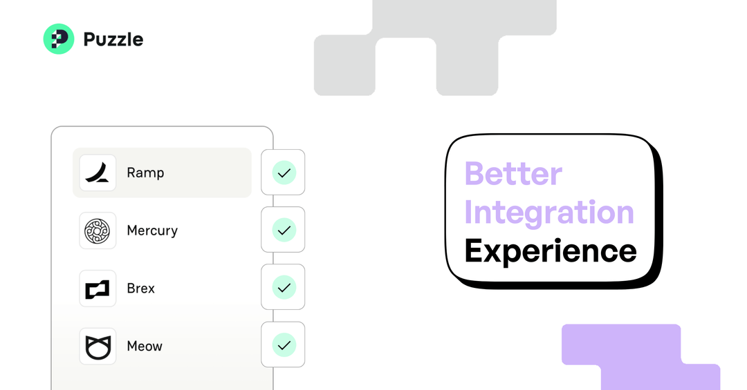 Better Visibility, Manual Sync, Faster Setup | Puzzle Integrations Page Update