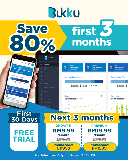 Free POS System for Micro Retail Businesses in Malaysia | Bukku MiniPOS