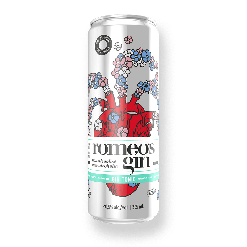 romeo's gin | prêt-à-boire non alcoolisé