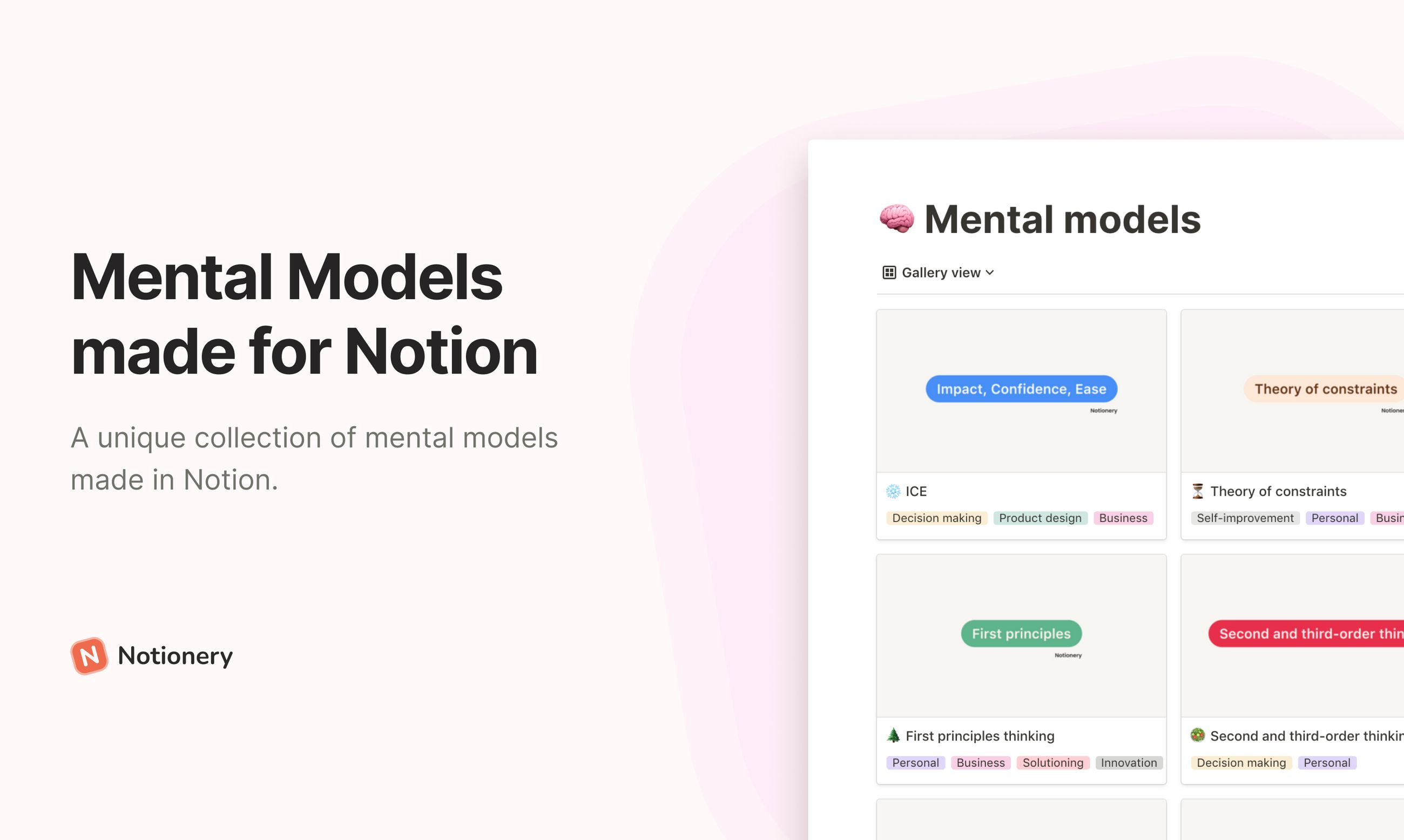 Notionery — The marketplace for all things Notion.