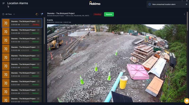 Skanska uses new AI-powered security monitoring technology at I-405 ...