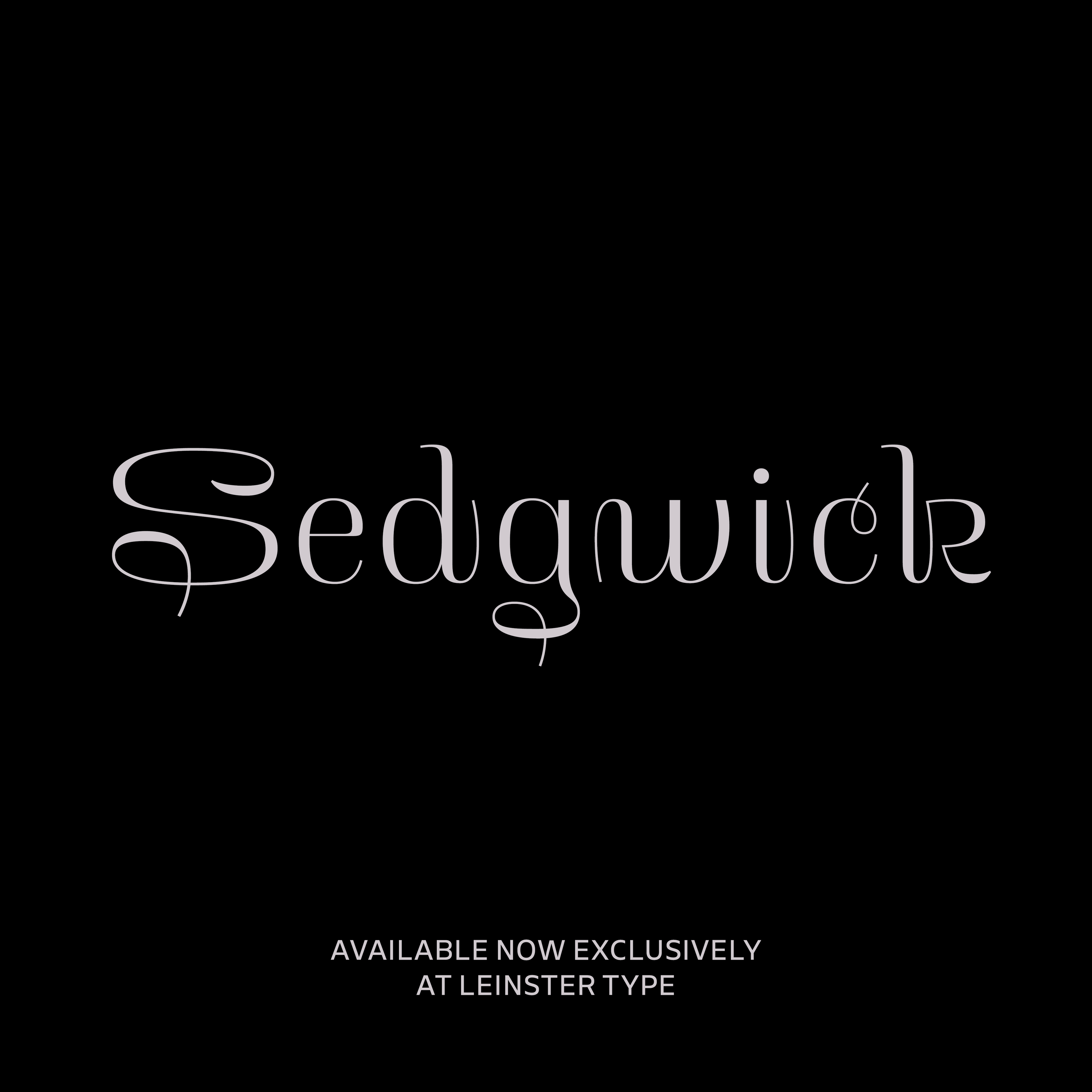 Fonts by Leinster Type