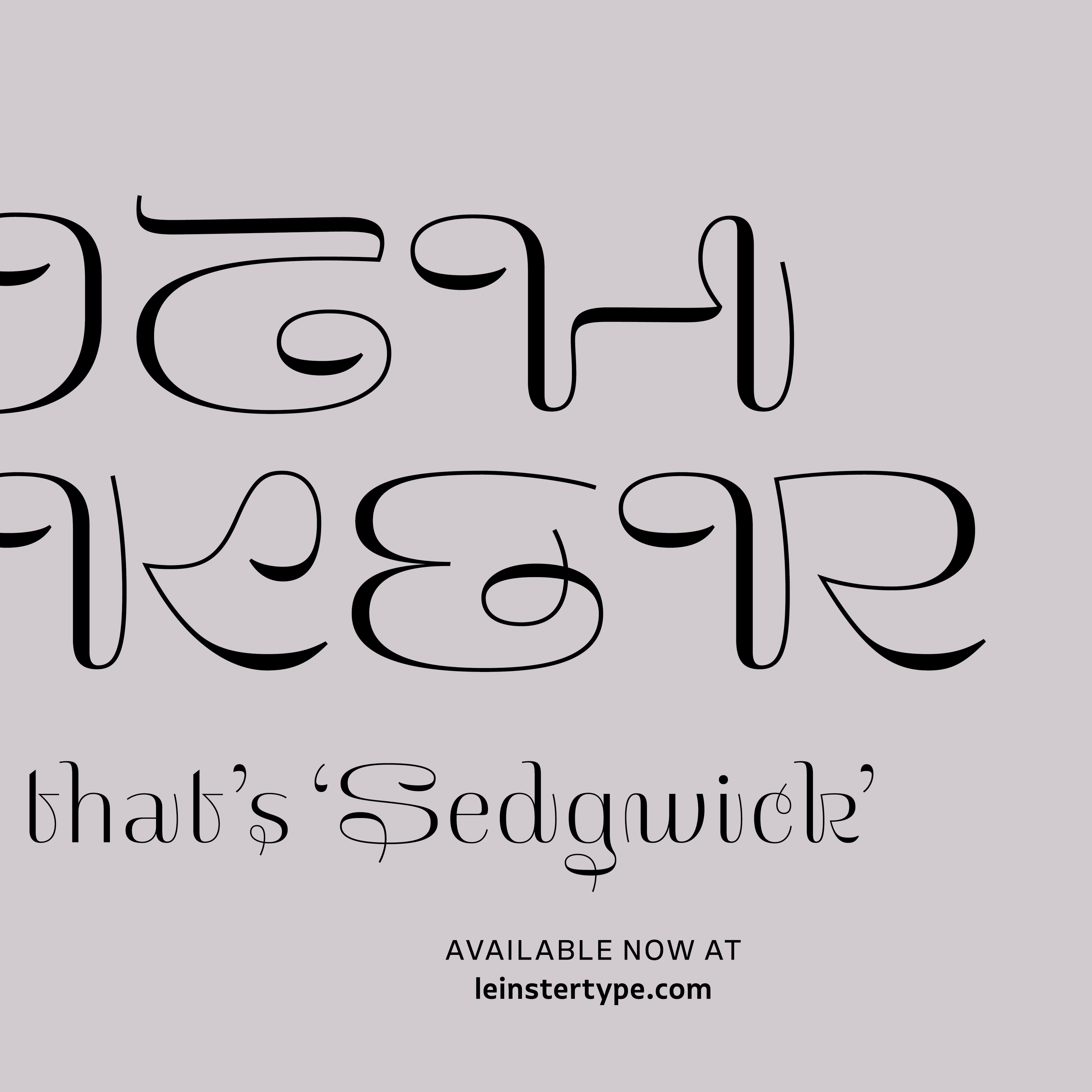 Fonts by Leinster Type