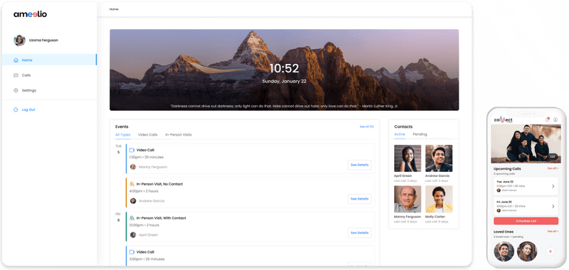 Ameelio Connect » Family Communications | Products | Ameelio