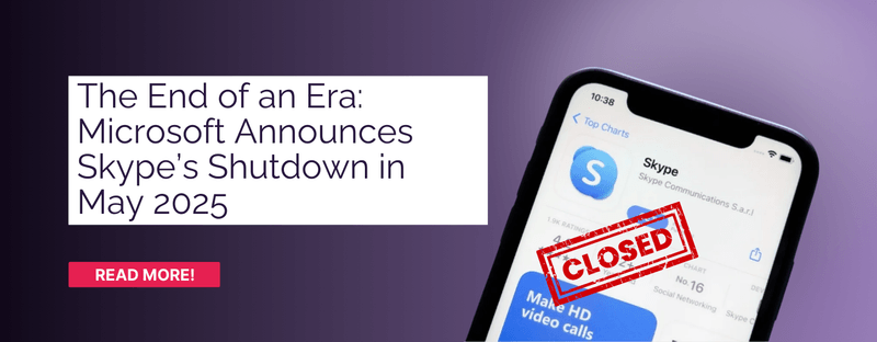 Microsoft annonce la fermeture de Skype en mai 2025