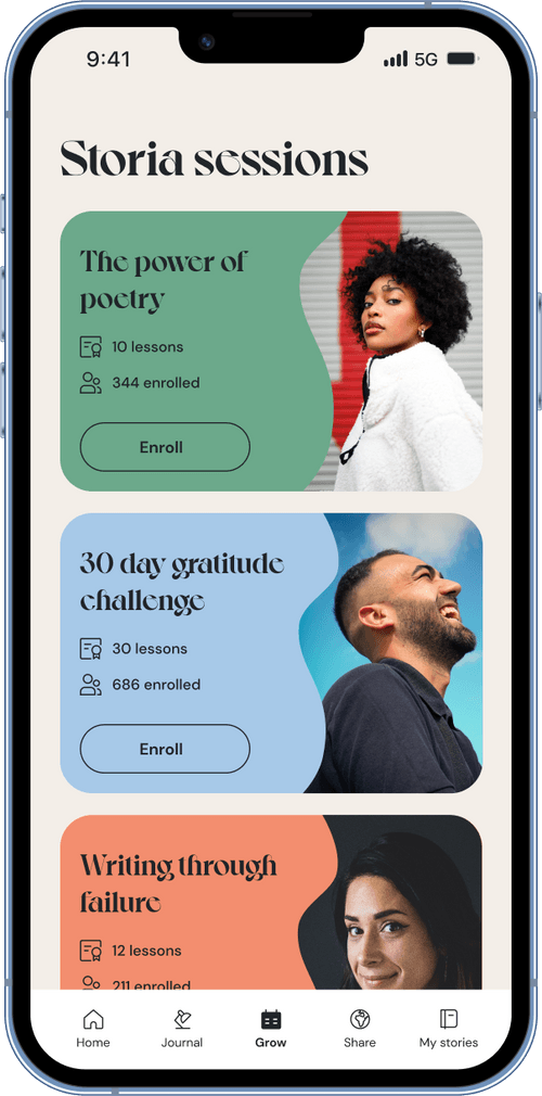 Storia, Your Journey. Your Journal.