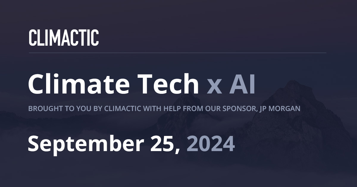 Climactic → Climate Week NYC