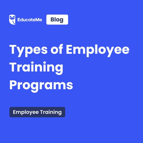12 Types of Employee Training Programs (+Examples)