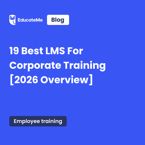 19 Best LMS for Corporate Training of 2026: Top Picks Reviewed