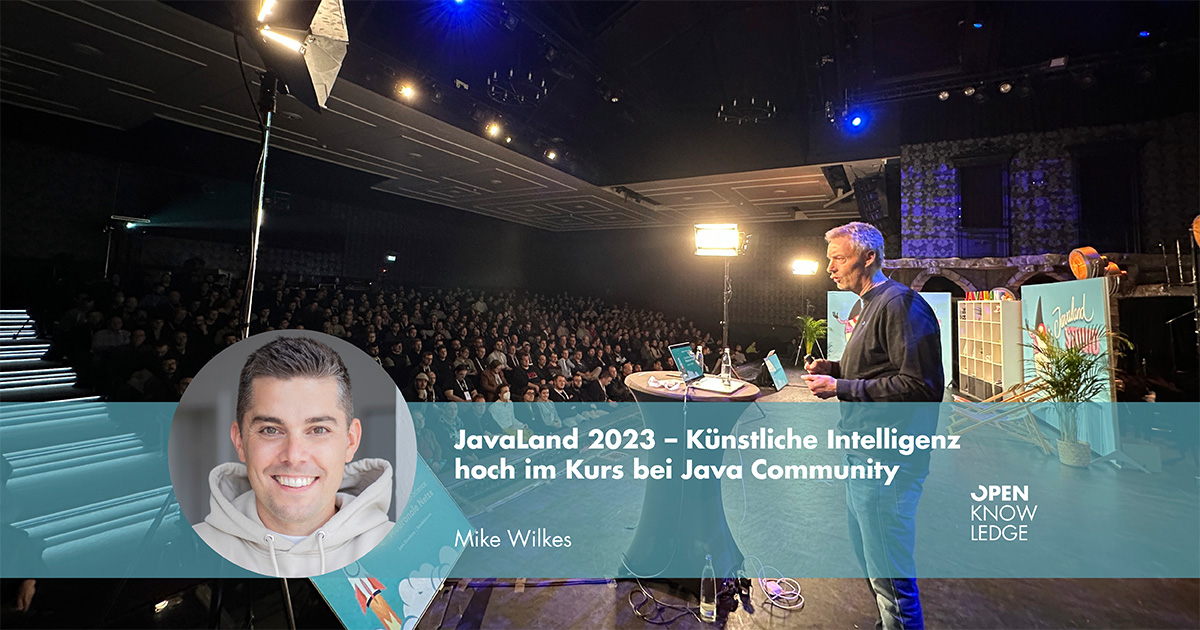 JavaLand 2023: KI hoch im Kurs bei Java Community
