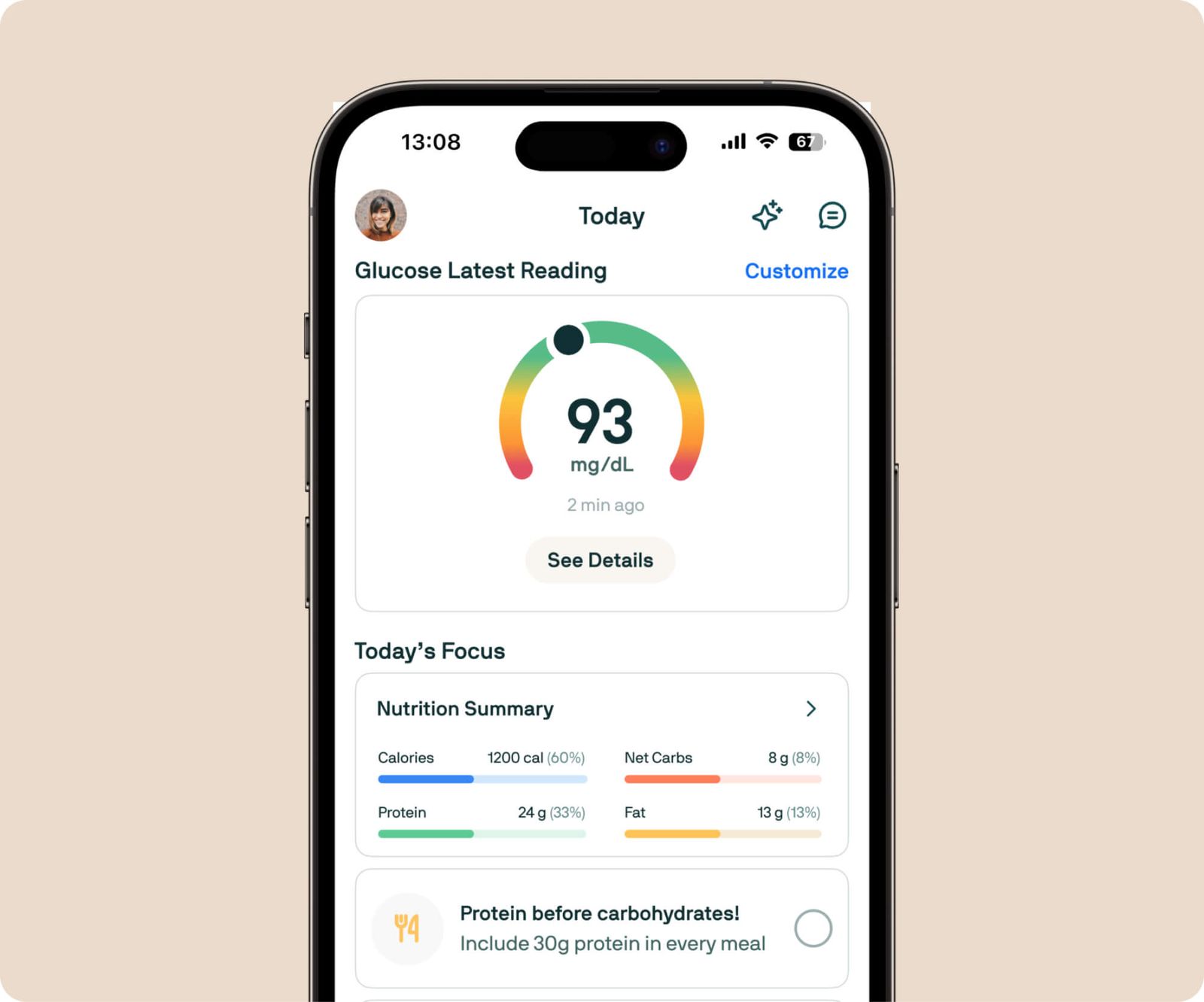 Bring Your Own Sensor | Nutrisense CGM App