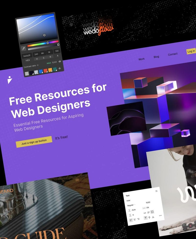 Free resources for aspiring web designers
