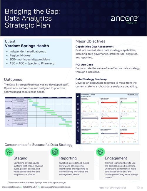 Bridging the Gap: Data Analytics Strategic Plan