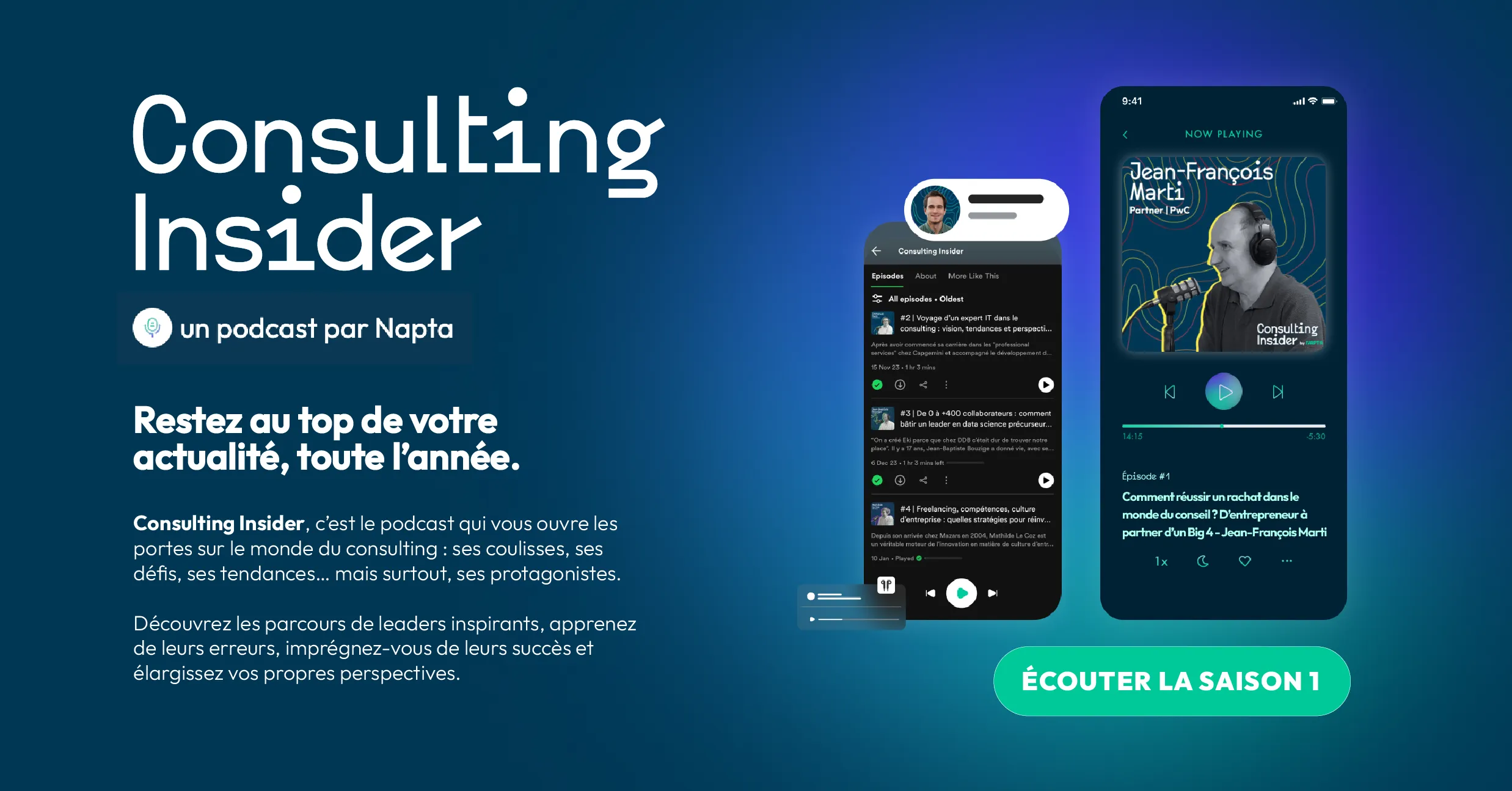 Consulting Insider | Le podcast B2B dédié aux acteurs du conseil by Napta