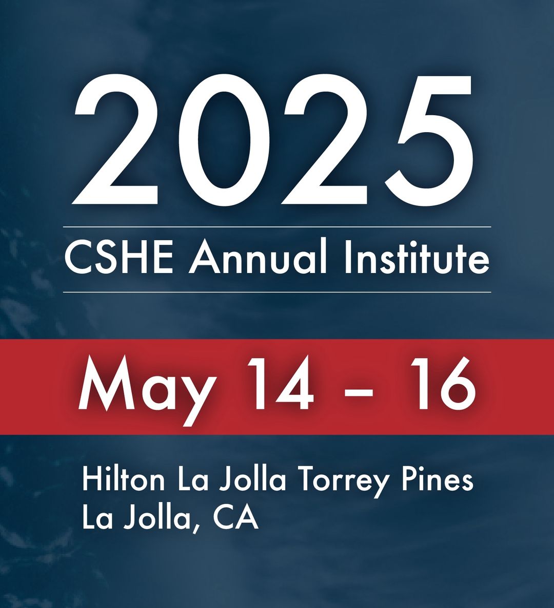 CSHE Annual Institute 2025 | SafeTraces