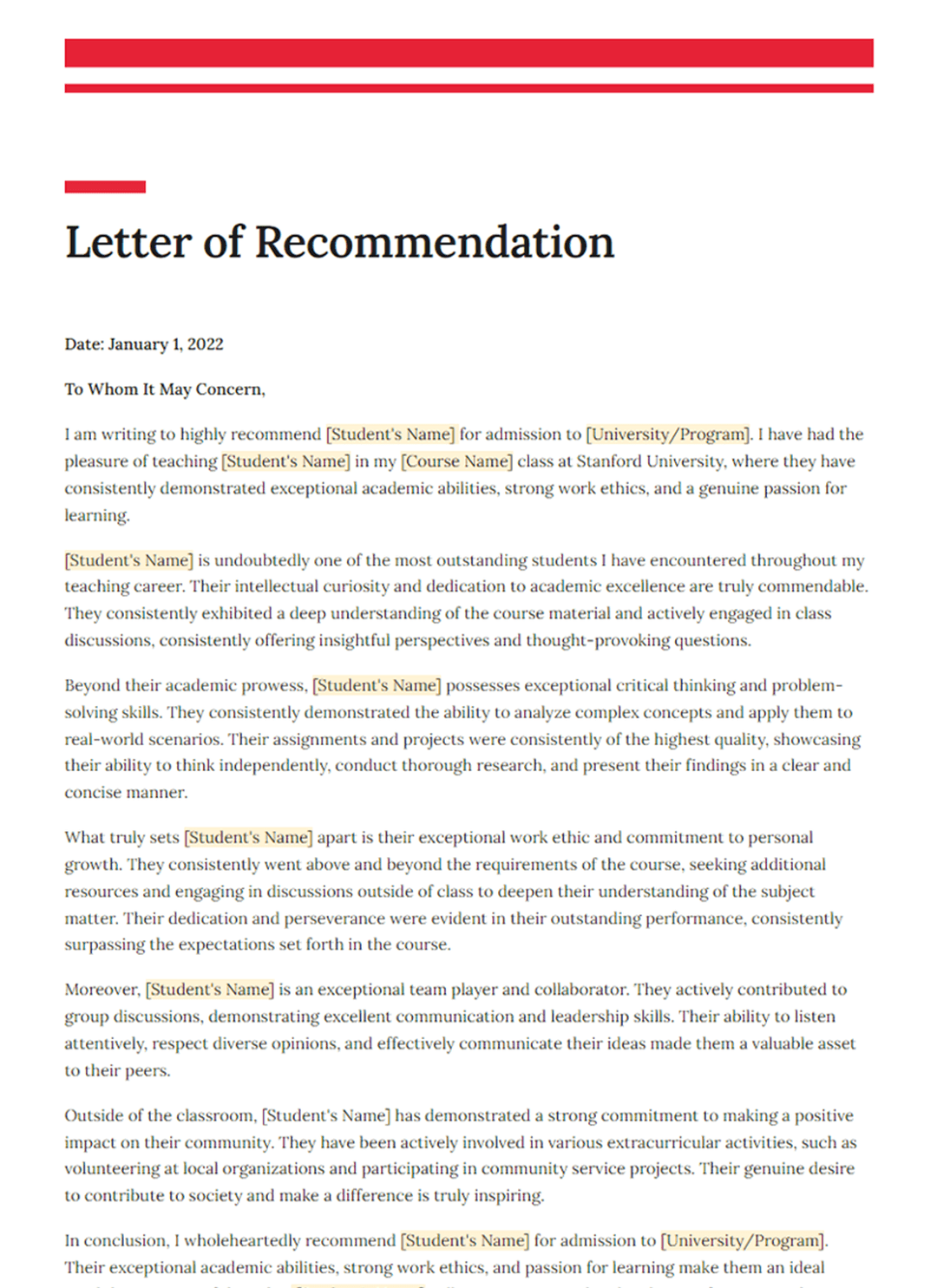 Best Lesson Plan Template | Free & Editable in Bit.ai