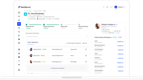 TalentRecruit - Applicant Tracking System (ATS) Software