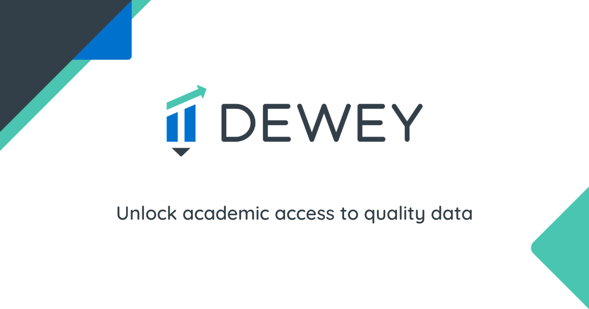 Dewey | Academic Research Data