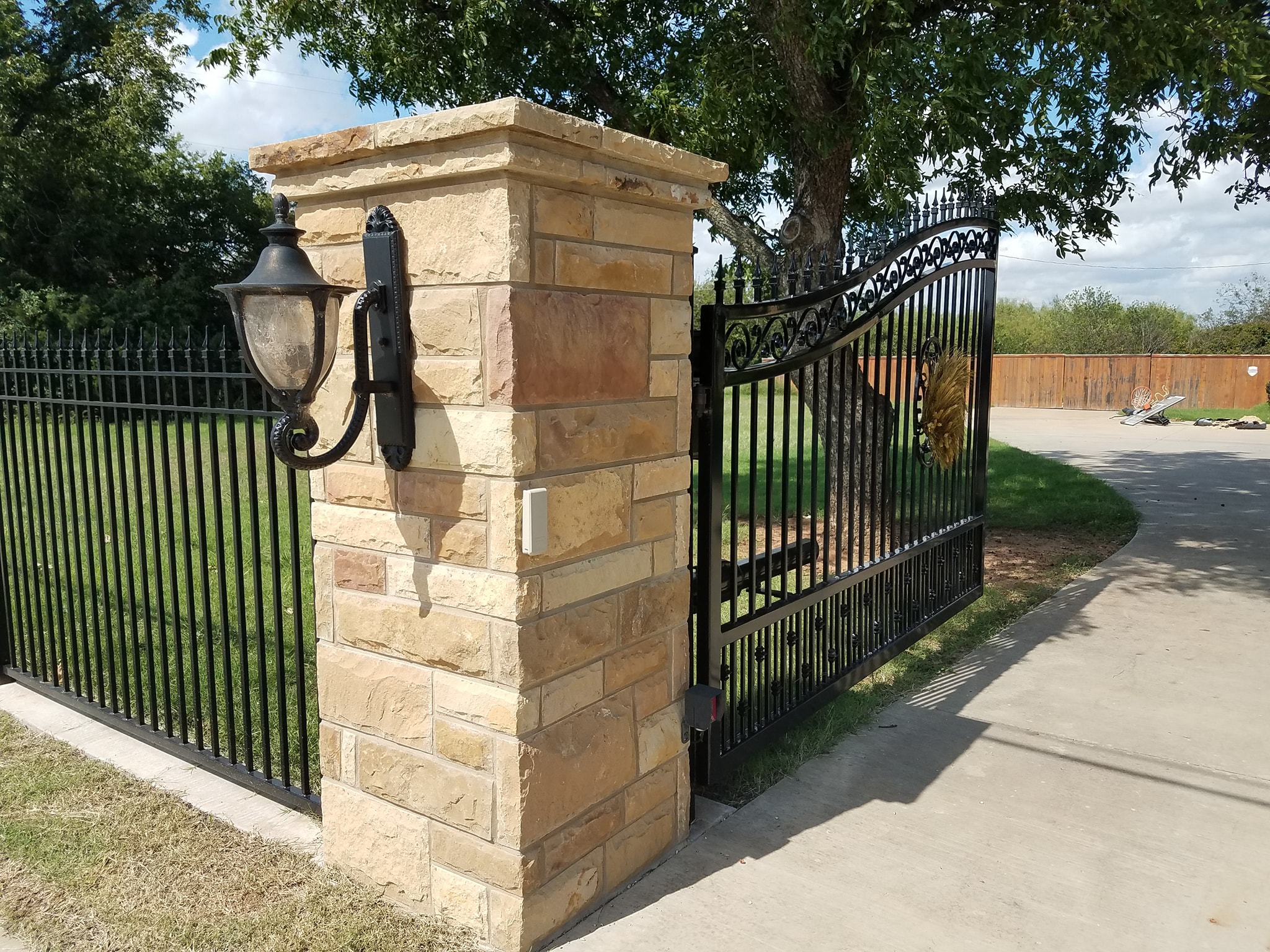 Stone Column Installation Company - Dallas-Fort Worth