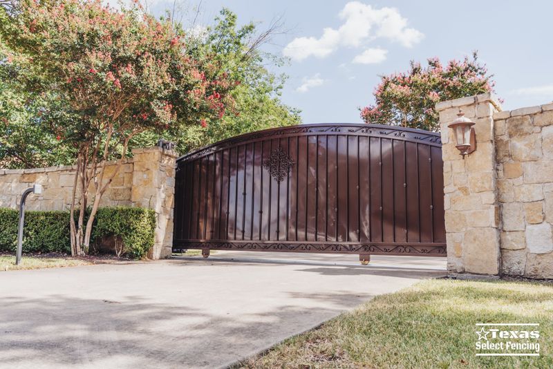 Custom Sliding Gate Installation in Preston Hollow - Texas Select Fencing
