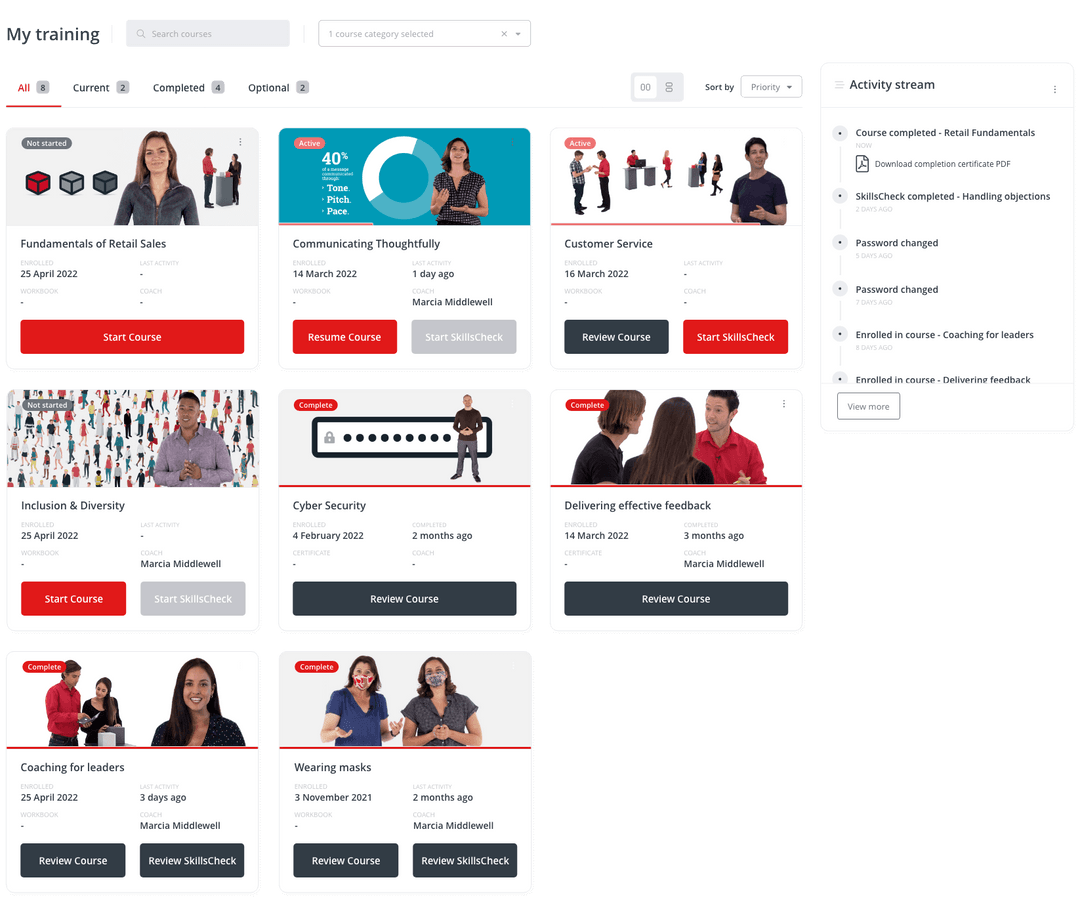 RedSeed - Coached learning for performance.