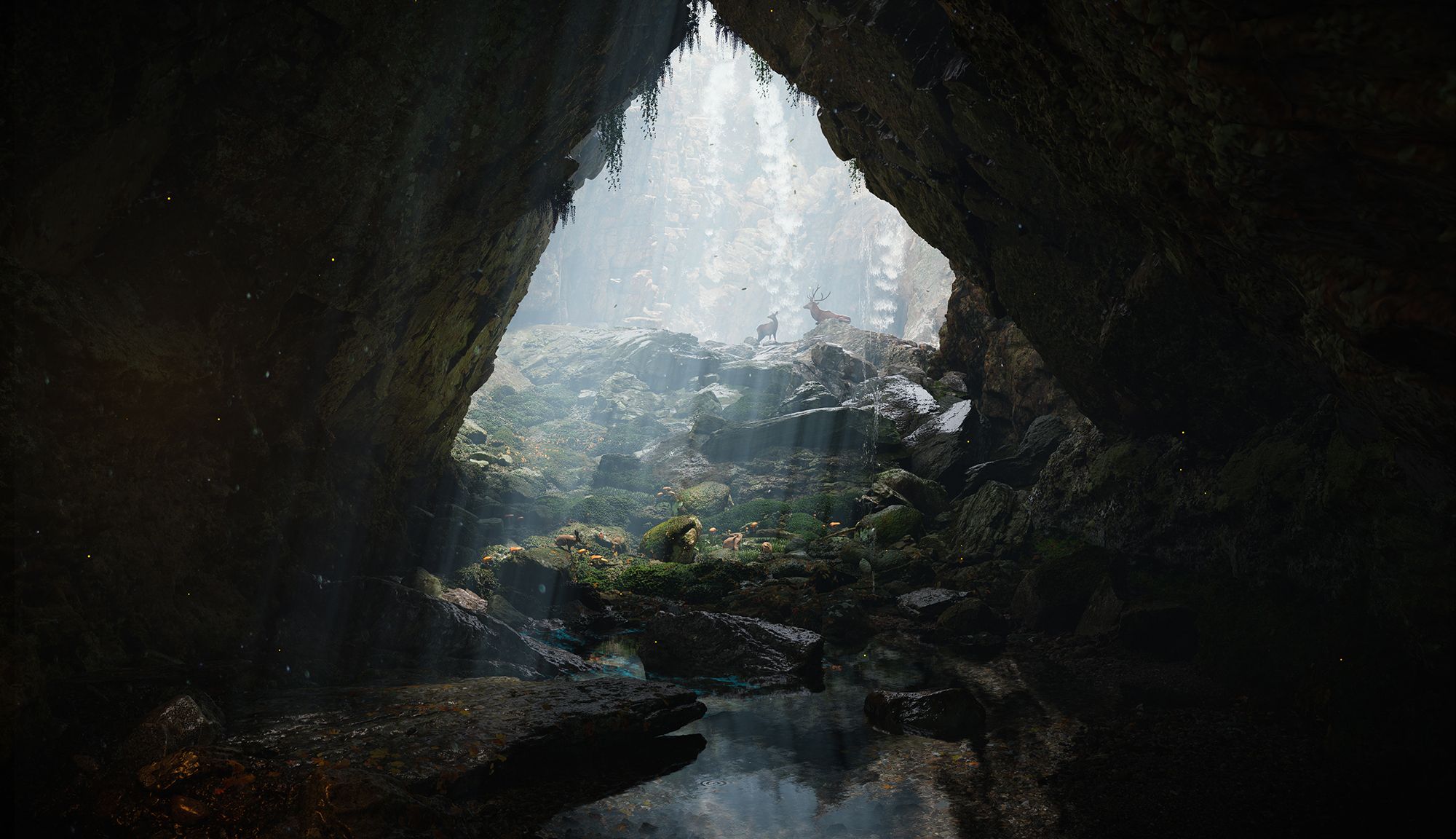 How to Better Your Landscape Render with Water Particles in D5 Render