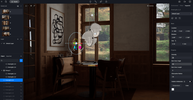 Best practices of lighting for SketchUp projects