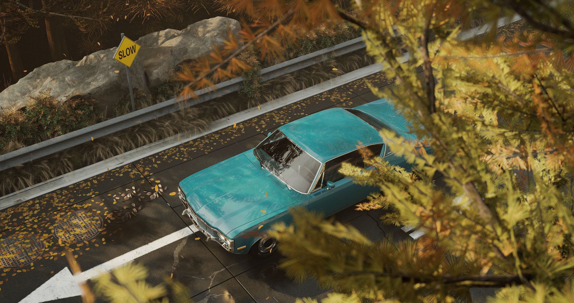 Create detailed realistic render with decals in D5 Render