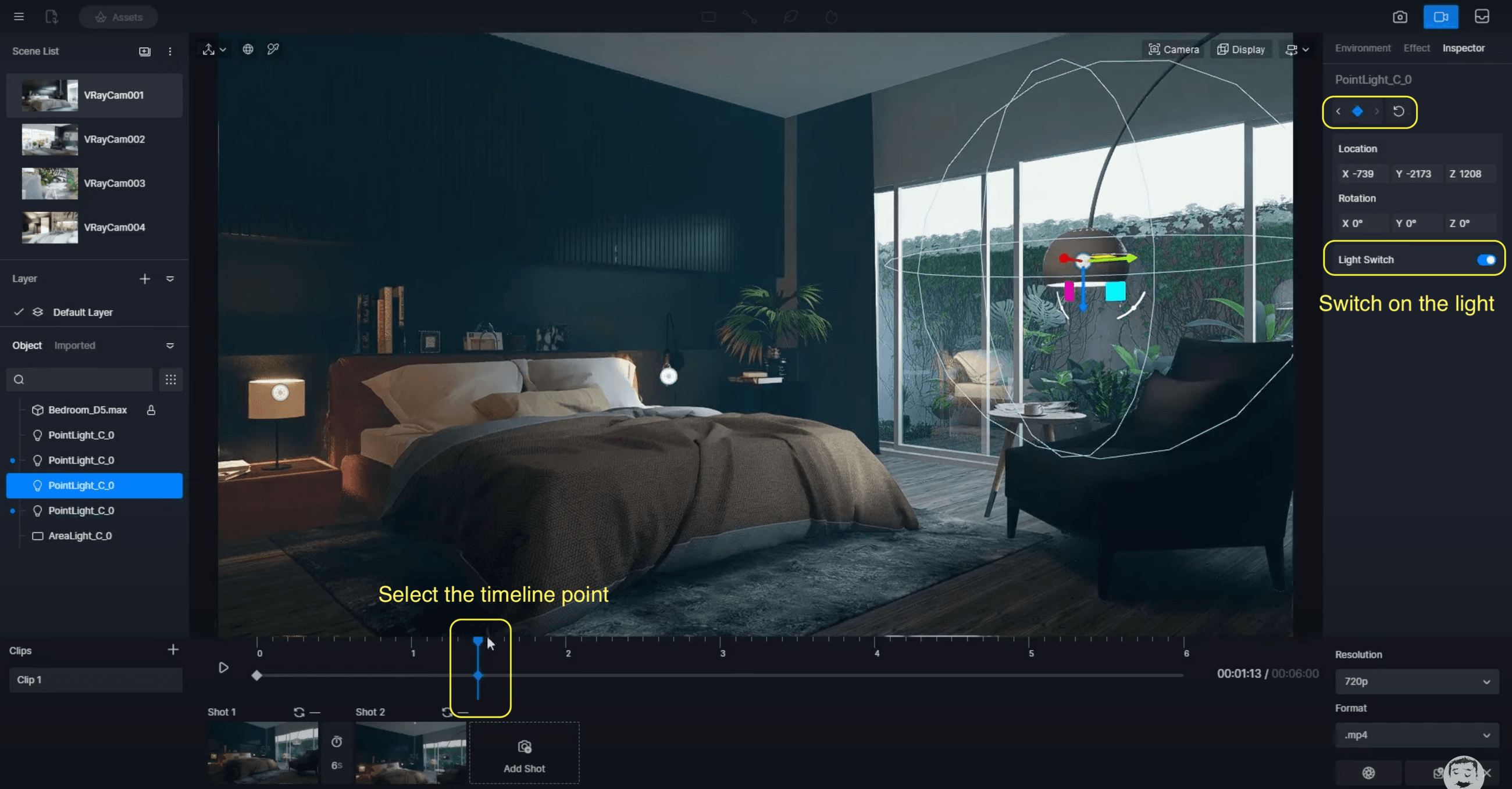 Free & quick cinematic animation making in D5 Render
