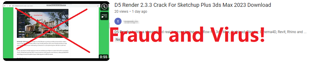 100% ready-to-use D5 Render crack