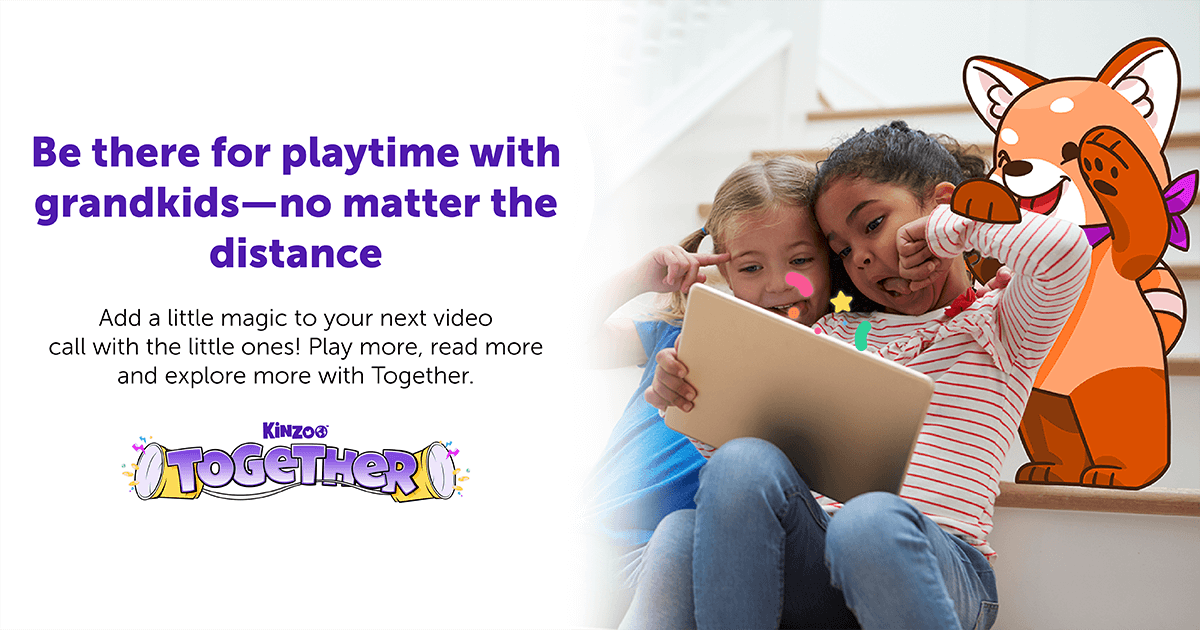 Kinzoo Together | Kid-Friendly Video Chat App for Families