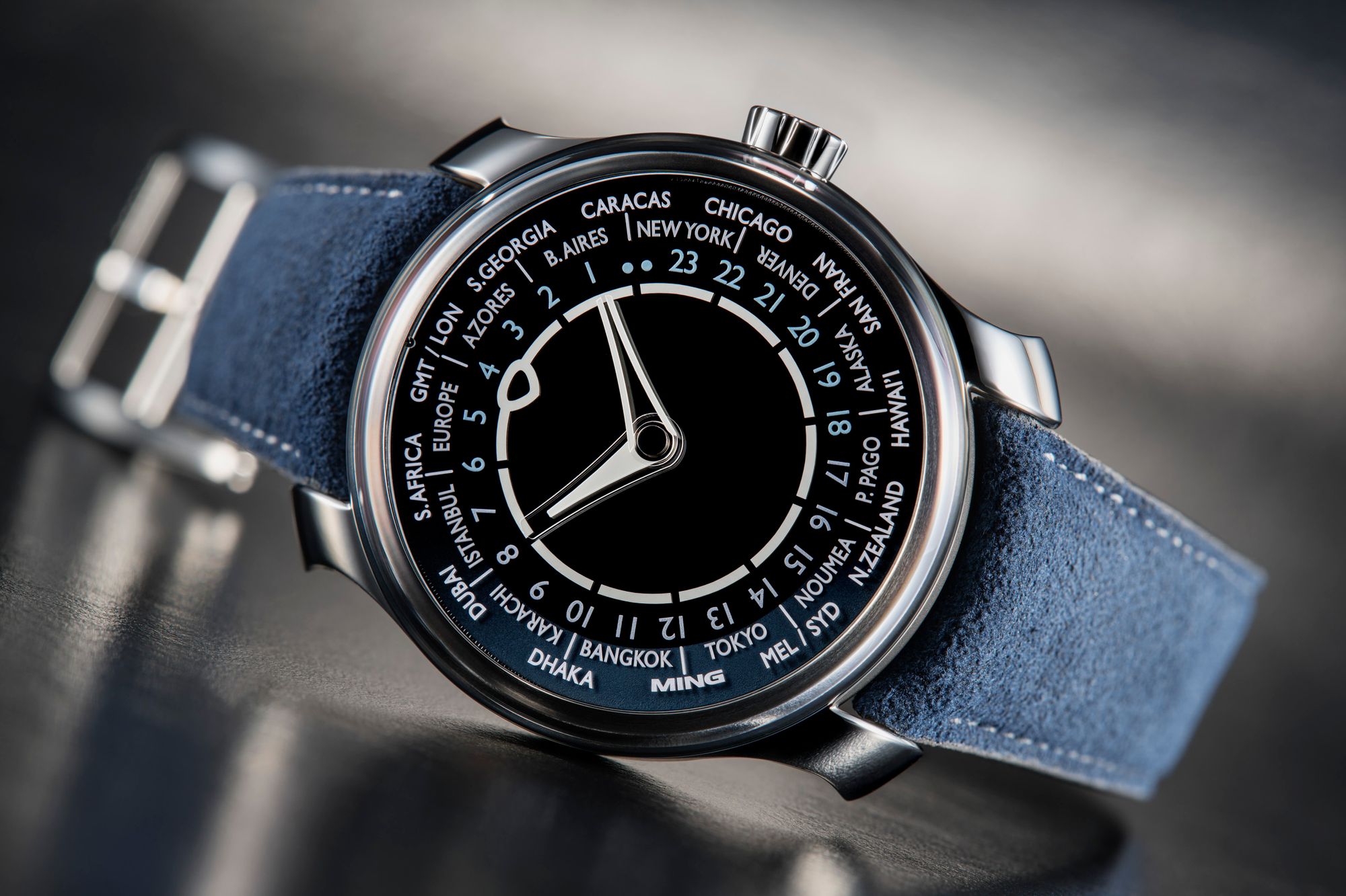 Horologer MING - MING 29.01 WORLDTIMER